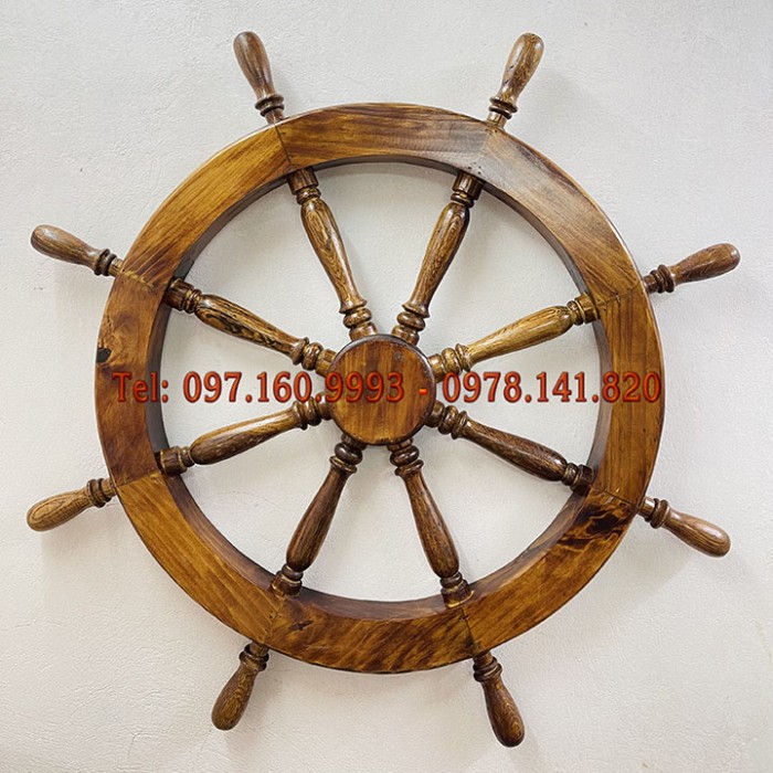 Bánh lái tàu thủy trang trí - Bánh lái thuyền - Decor Đẹp Độc Đỉnh